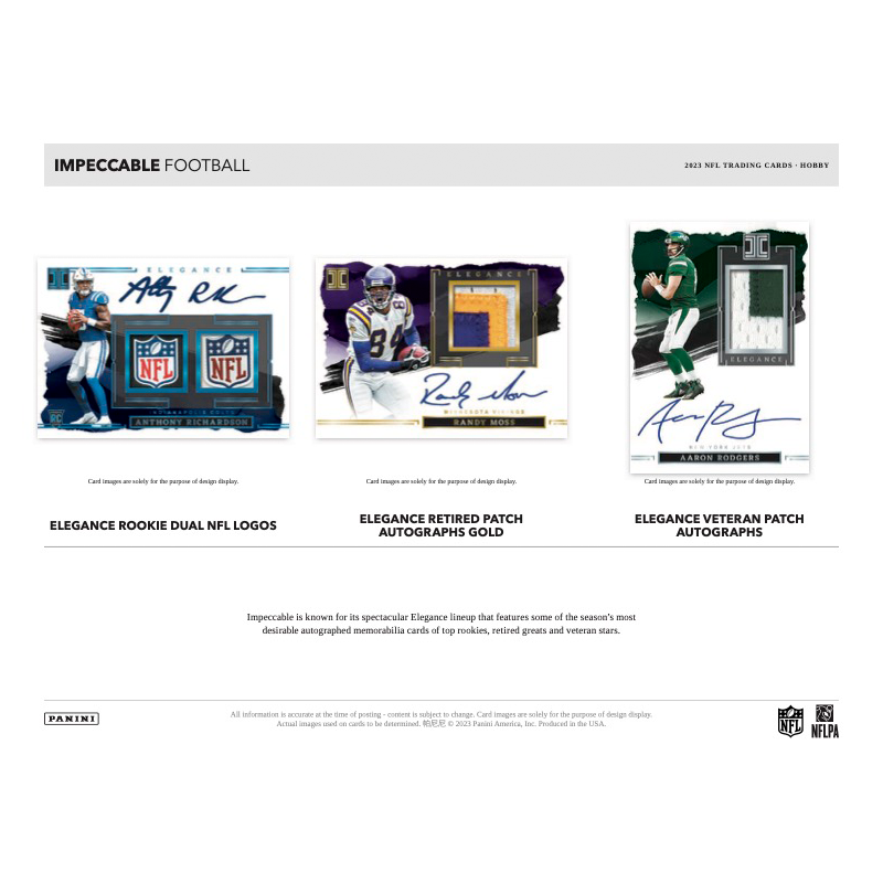2023 Panini Impeccable Football Hobby Box | Giant