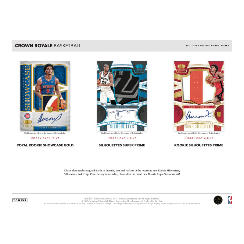 2023/24 Panini Crown Royale Basketball Hobby Box | Giant