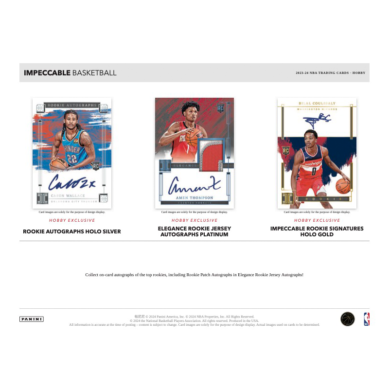 2023/24 Panini Impeccable Basketball Hobby Box | Giant