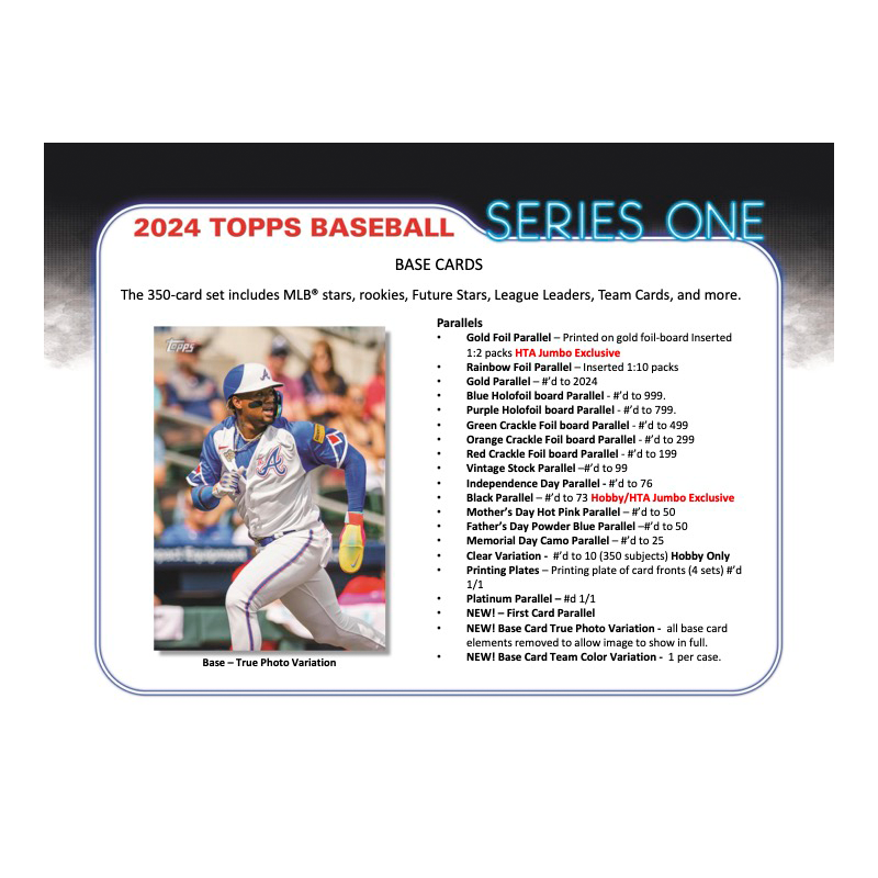 2024 Topps Series 1 Baseball Jumbo Box | Giant