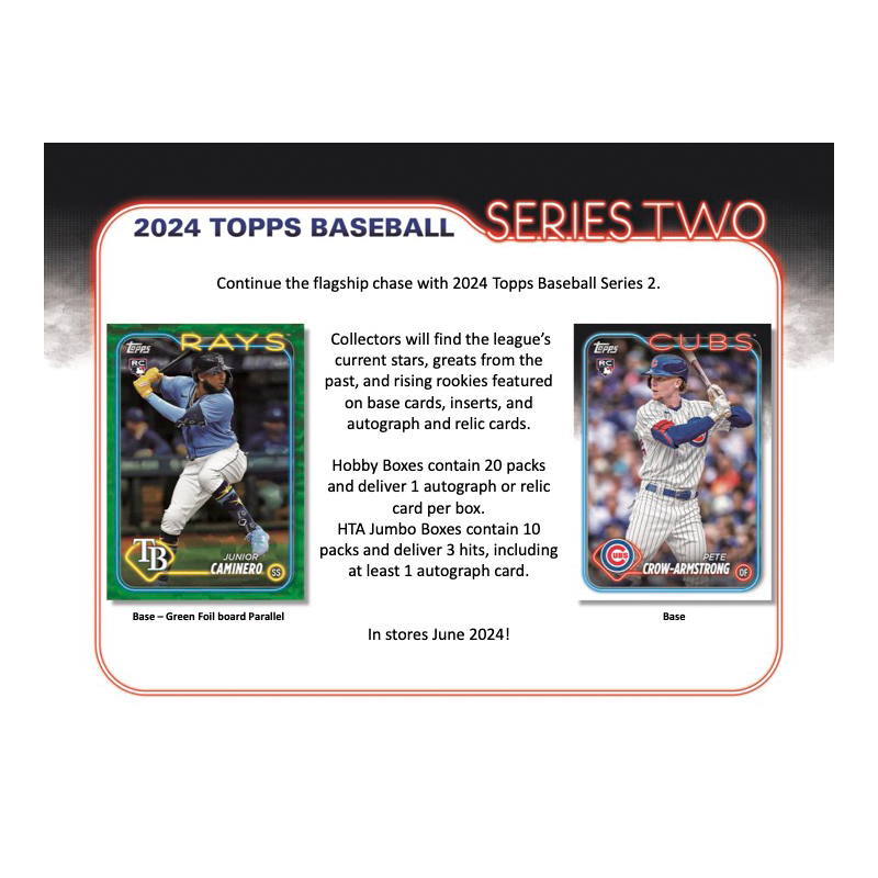 2024 Topps Series 2 Baseball Jumbo Box | Giant